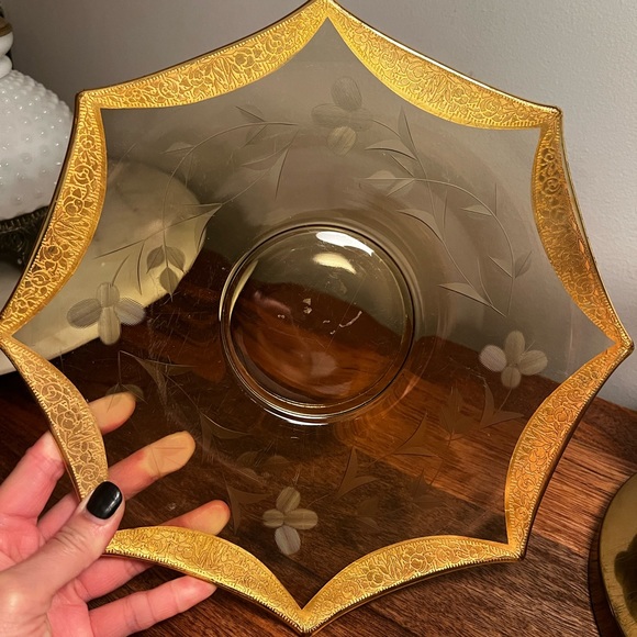 Dining | Vintage Decorative Serving Plate | Poshmark